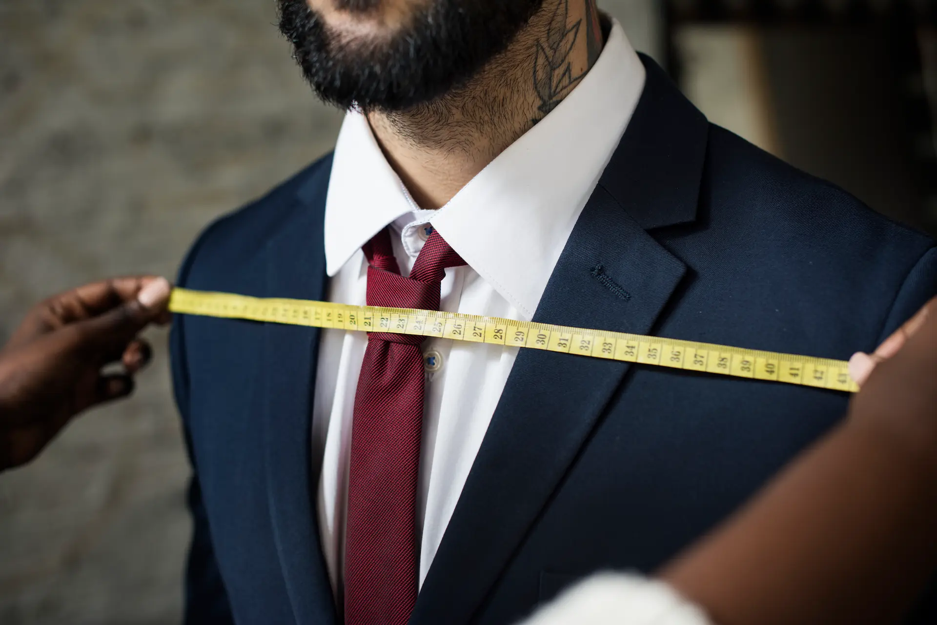 How To Measure Your Suit Jacket Size | V2 Classic